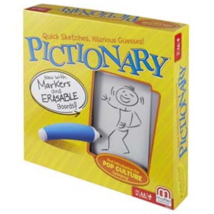 Pictionary Board Game English – Famous Toys