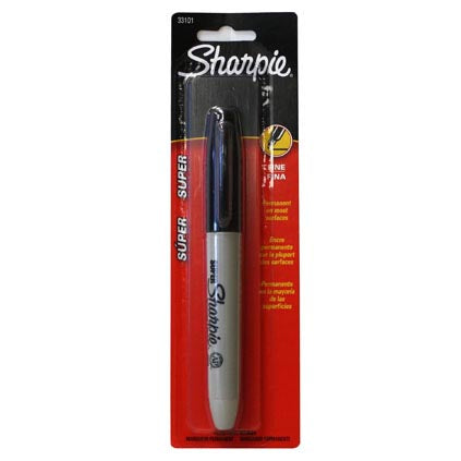 Sharpie Marker Super Black Fine Point – Famous Toys